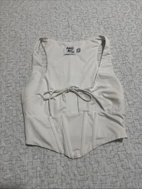 Princess Polly | Tops | Princess Polly Corsetstyle Tiefront Tank | Poshmark